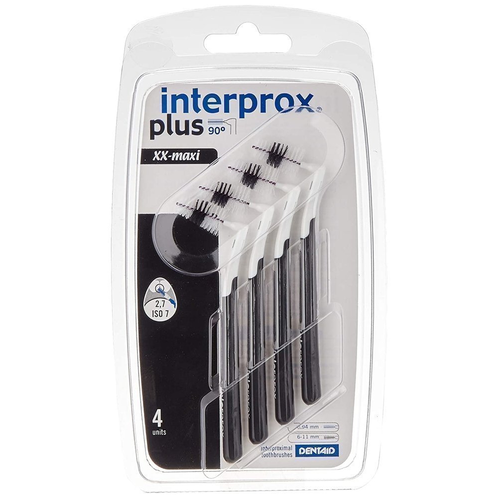 Interprox Plus Interproximal Toothbrush XX-Maxi 4x - BlueMorpho