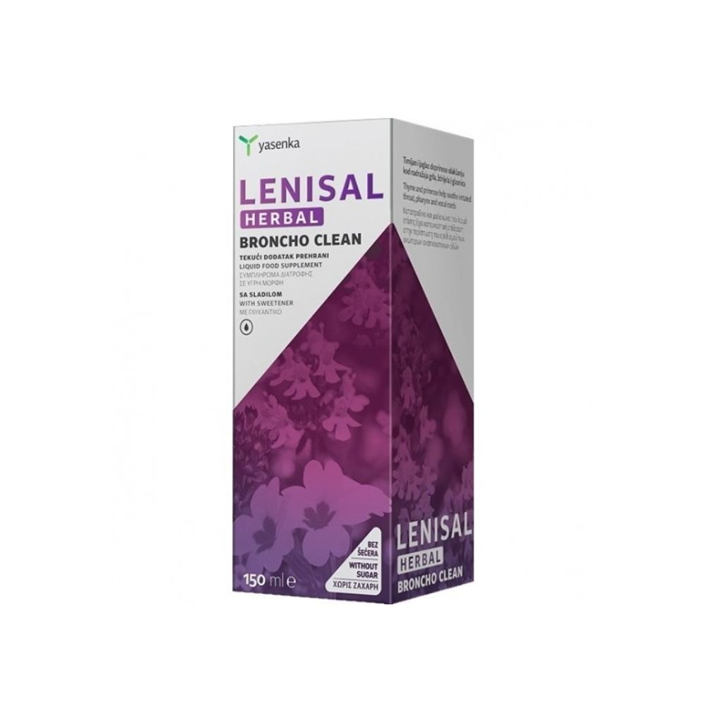 Lenisal Herbal Broncho Clean, Syrup, 150ml για | Bluemorpho