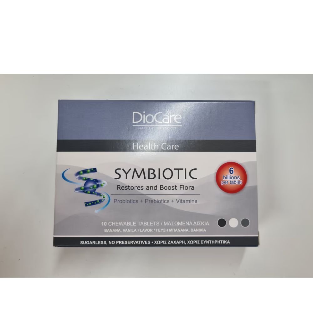 Diocare Symbiotic, Chewable Tablets, 10 x 6 billions για | Bluemorpho