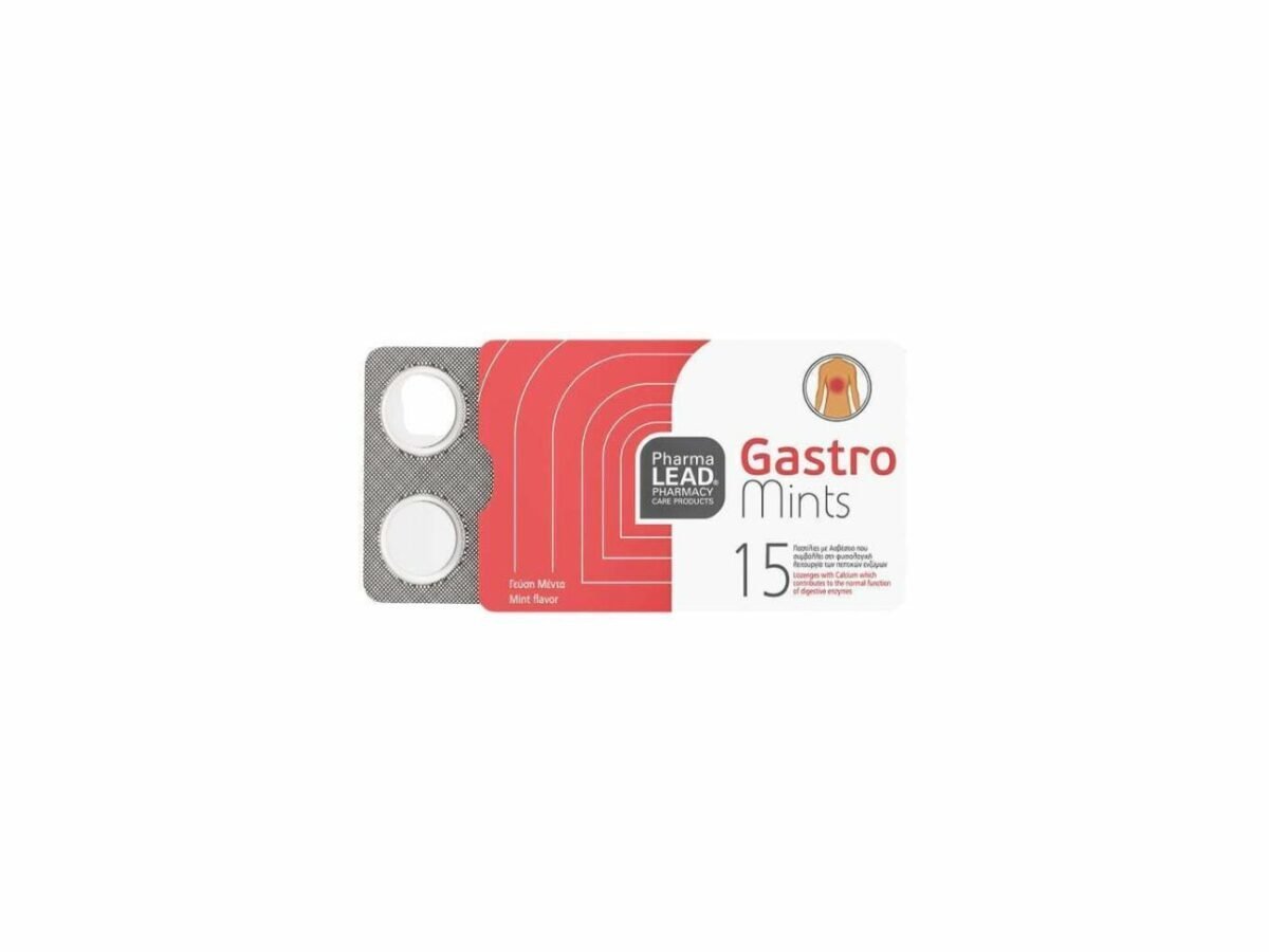 Pharmalead Gastro Mints Mint 15 Lozenges 0 για | Bluemorpho